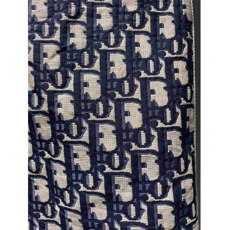 реплика Евтин Dior Blue Technical Taffeta Jacquard With Dior Oblique ...